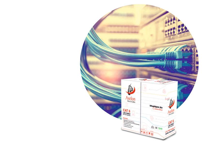 LAN Cables Supplier | LAN Cable Manufacturer | Axelon wires and cables